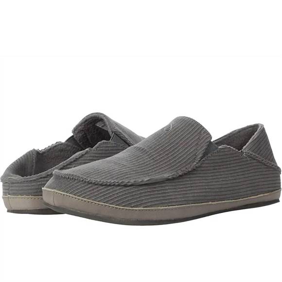 OluKai | Shoes | New Olukai Mens Moloa Ie Slipper In Charcoal | Poshmark